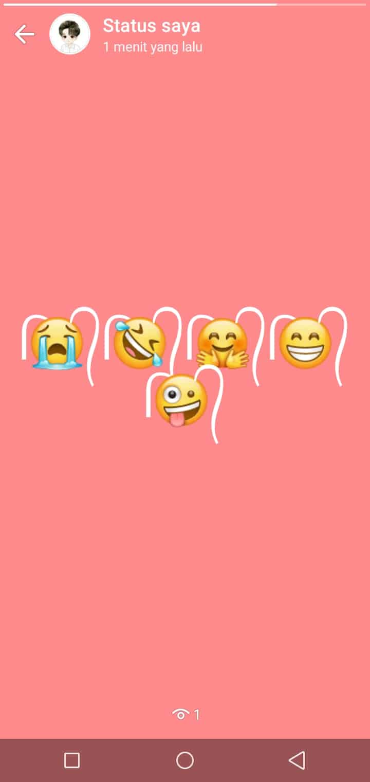 √ Cara Membuat Emoticon Berambut Tali di WhatsApp